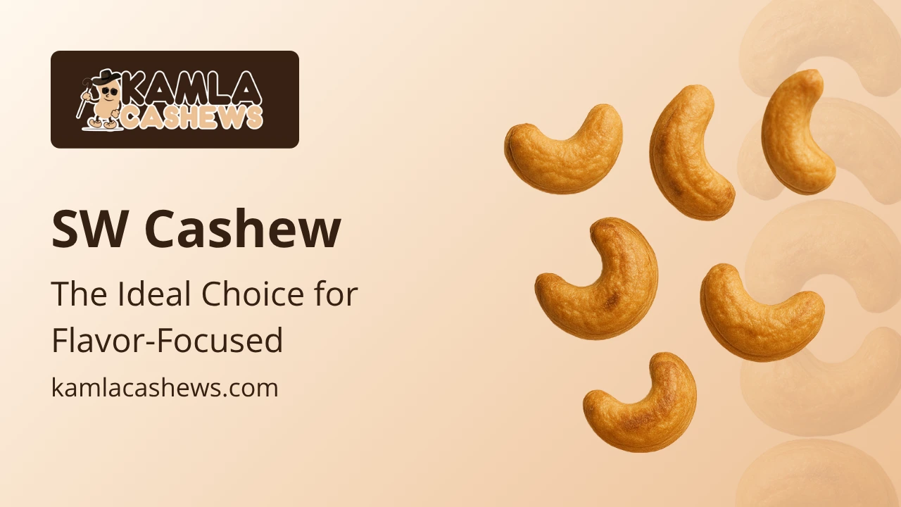 SW Cashew Kernels – Scorched Wholes in Bulk for Sweets & Snacks - Kamla ...